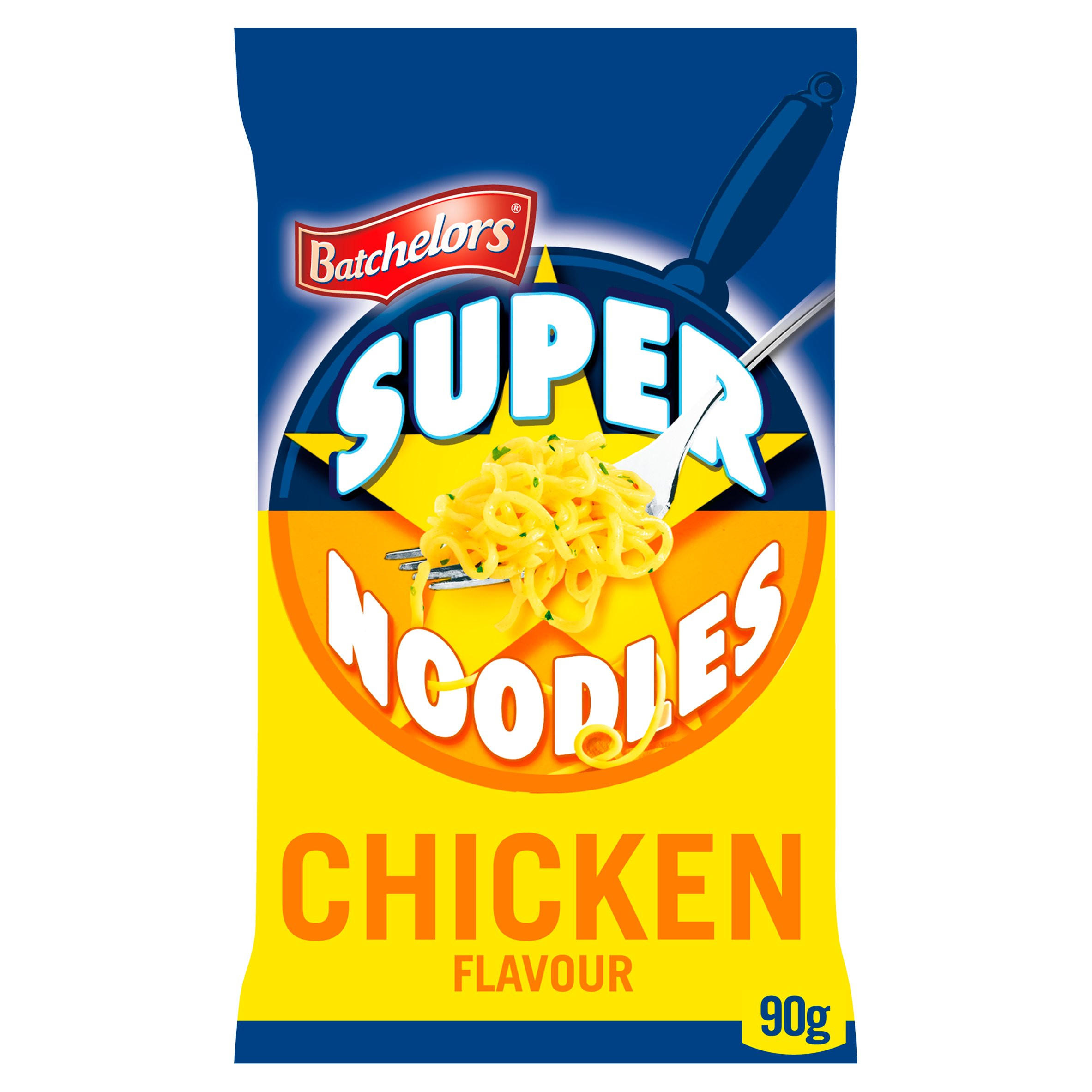 Batchelors Super Noodles Chicken Flavour Instant Noodle Block 90g ...